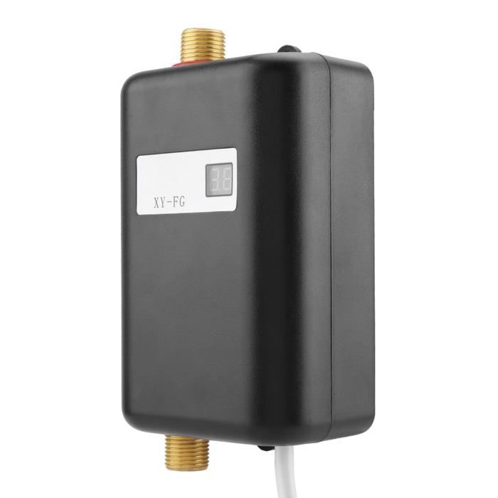 SIB Chauffe-eau 220V 3800W, Mini chauffe-eau instantané électrique sans réservoir pour Salle de ...