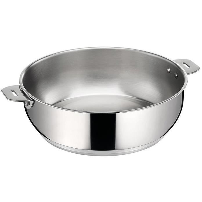 Sauteuse inox 24cm 2 anses salvaspazio - Cdiscount Maison