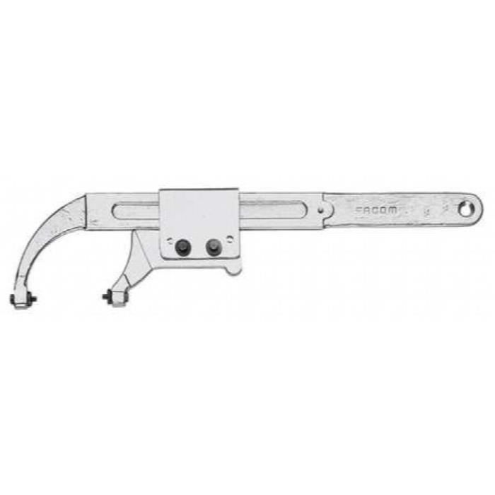 Vtc Precision Adjustable Pin Spanner Wrench, Alloy Steel, FA-116.200 ...