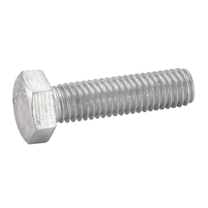 VIS INOX Tête HEXAGONALE M4 x 30mm : Lot 20pcs | Boulon Entièrement ...