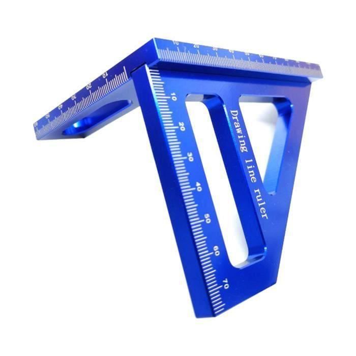 BUYFUN-Carré Angle Règle À Onglets Pratique et Un Marquage Précis Jauge ...