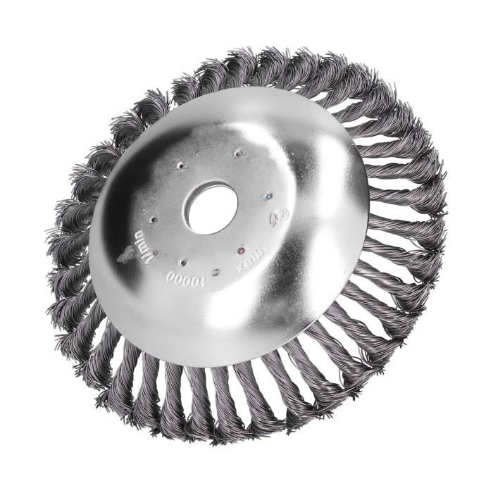 SALALIS Roue de désherbage de dérouillage 8in Brush Cutter Trimmer Head ...