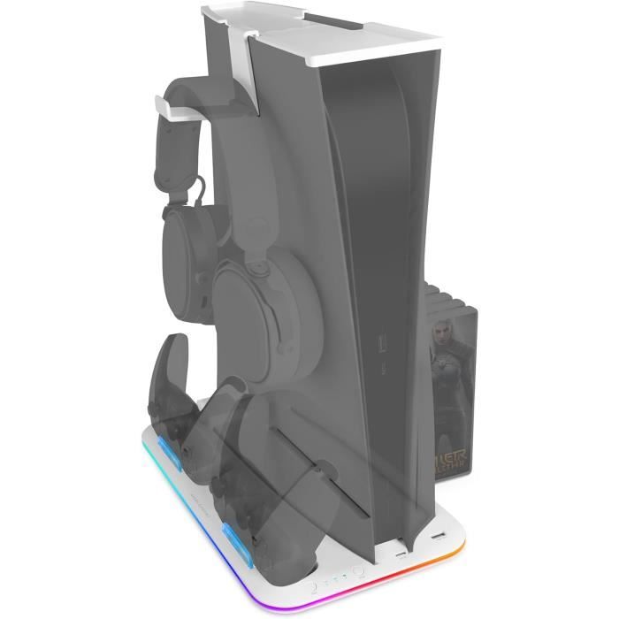 Mars Gaming Mps5-B, Support Multifonctionnel Ps5, Éclairage Rgb Neon ...