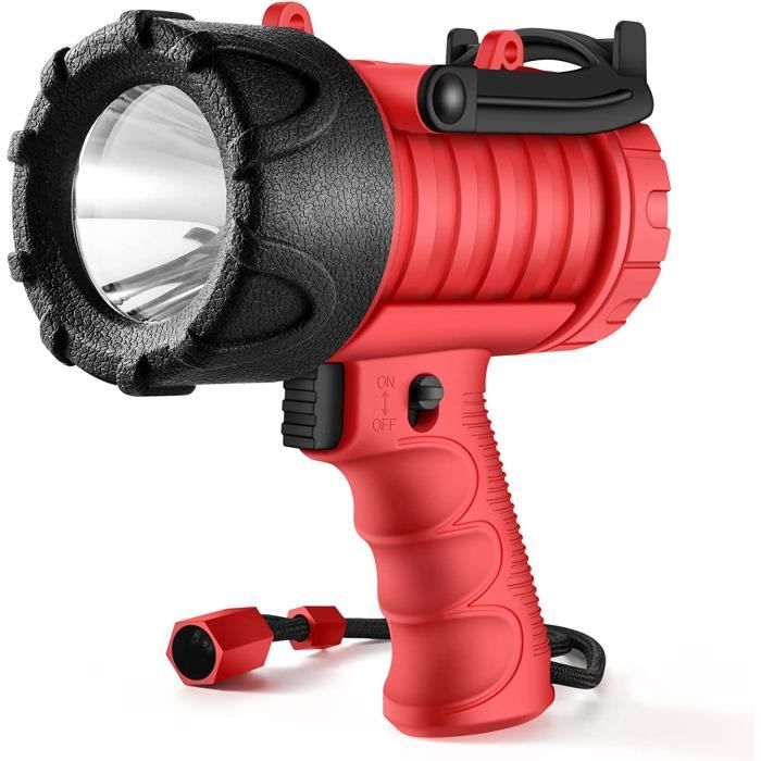 Utry Lampe Torche LED Ultra Puissante, USB Rechargeable IP67 étanche ...