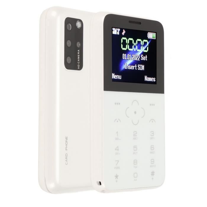 ZJCHAO Mini téléphone portable SOYES S10P Mini Téléphone Portable à Carte, Appareil Photo ...
