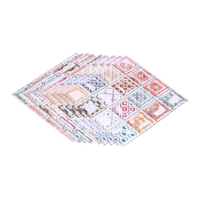 Tbest Autocollants de sol 10 pièces Luminosité Stickers Muraux Innovant ...