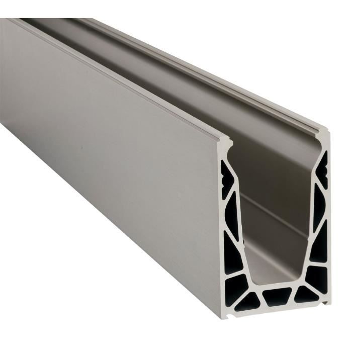 Profil garde-corps Defender DF88LM Long. en mm 1 498 Finition Alu mat ...