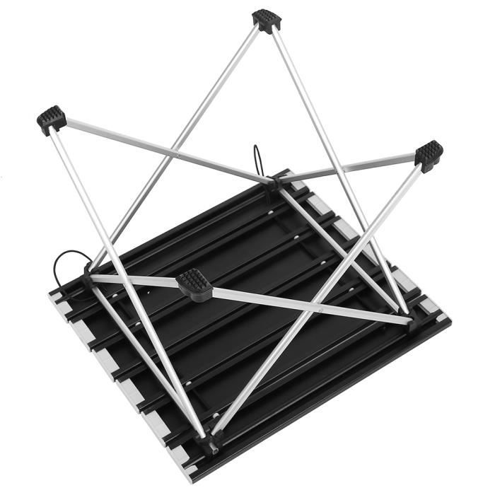 YOSOO bureau pliant Table Pliante Portative en Alliage D'aluminium ...