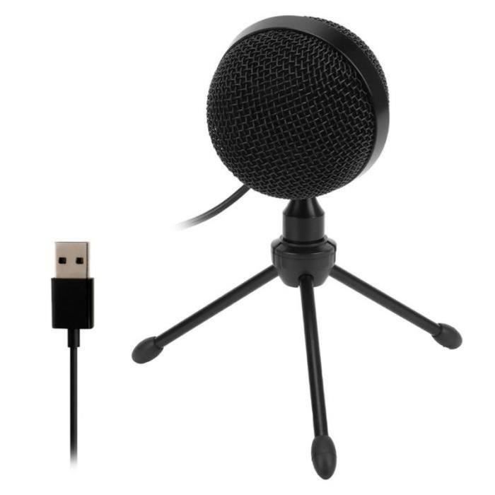 ZX19167- micro d'enregistrement d'ordinateur Microphone à condensateur ...