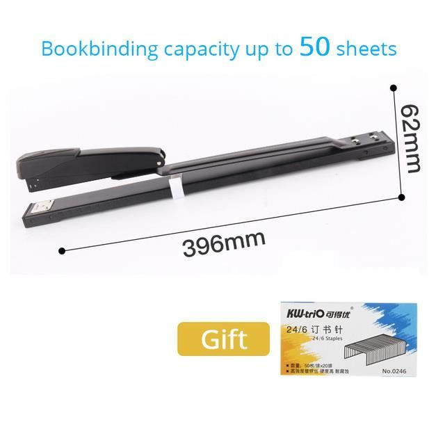 Agrafeuse,Binding 50 pages--Agrafeuse À Long Bras En Métal, Agrafeuse ...