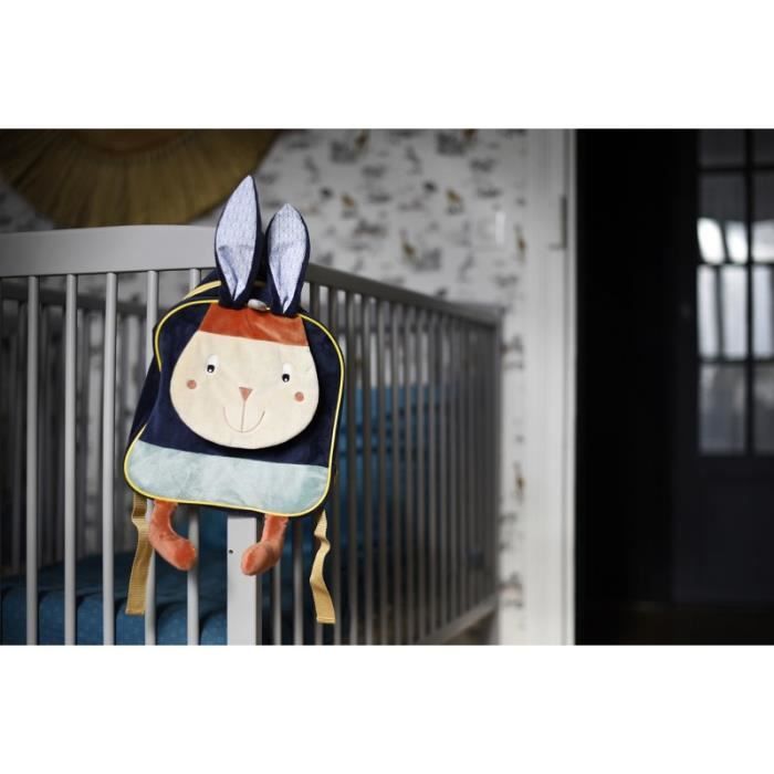 Sac à dos Gabin lapin - EBULOBO - Fantaisie - Bleu - Bébé - Mixte ...