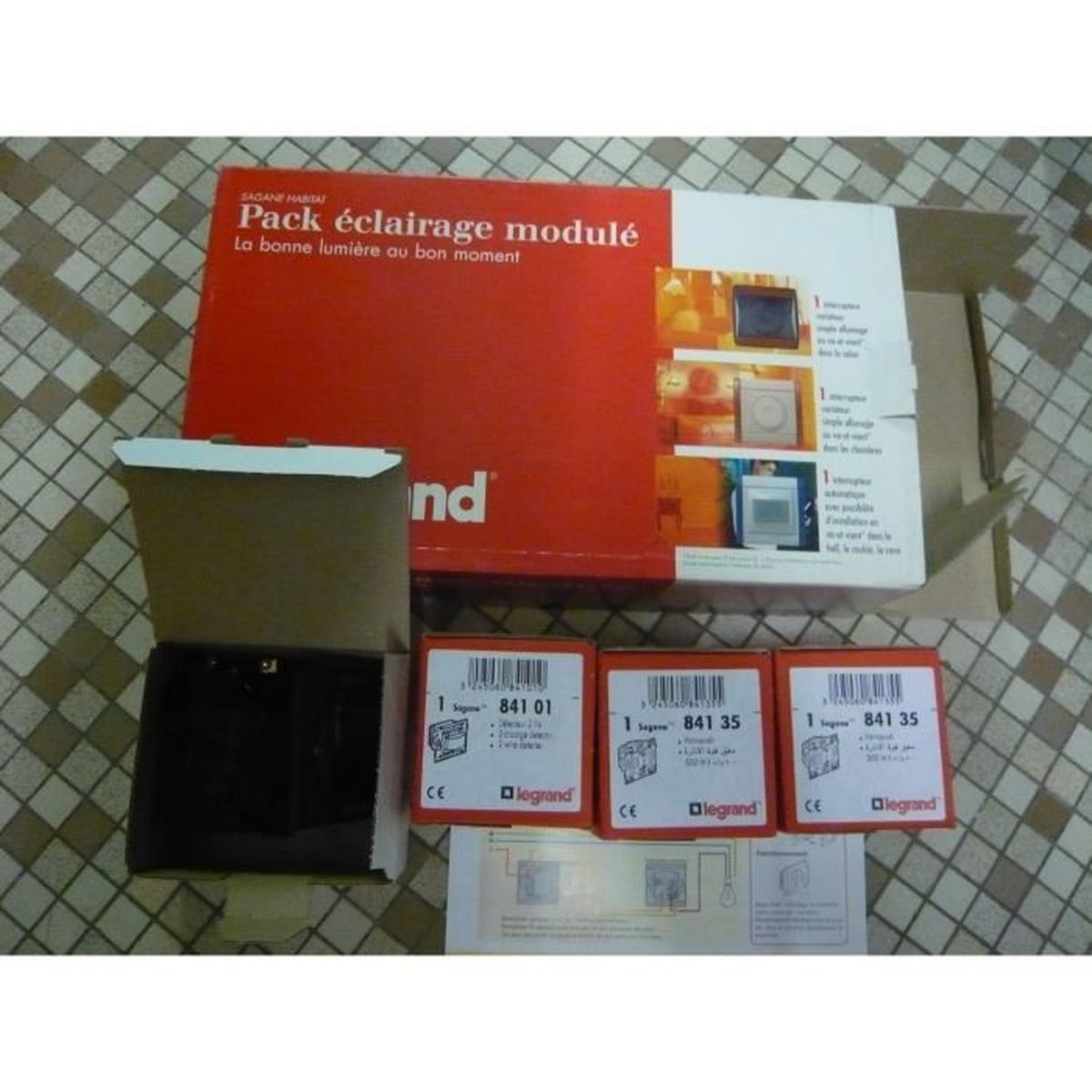 Pack éclairage modulé LEGRAND - Cdiscount Bricolage