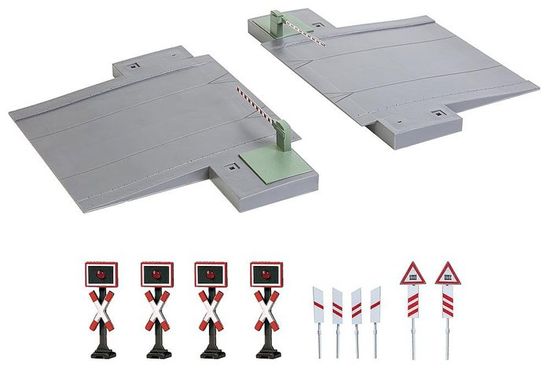 Faller - 120244 - BARRIERES Pass.NIV+PCE, F, Non renseigne, Taille ...