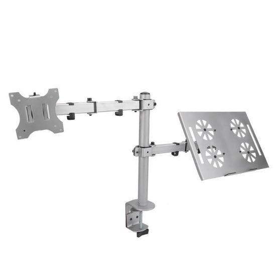 Hililand Support d'écran Support d'ordinateur portable pour moniteur à ...