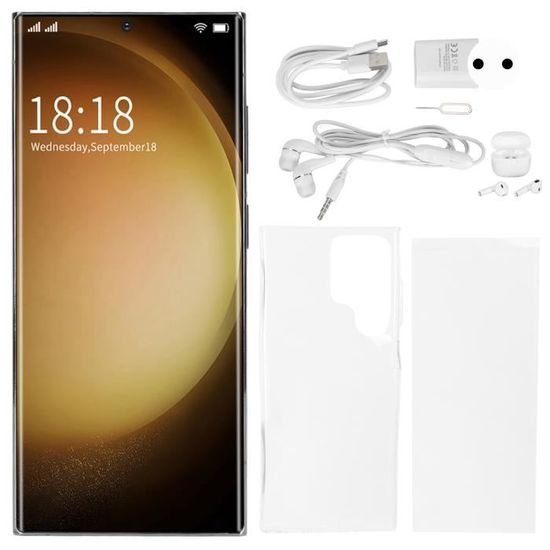Smartphone HD - Stylet intégré - Omabeta - 6,8 pouces - S23 Ultra ...