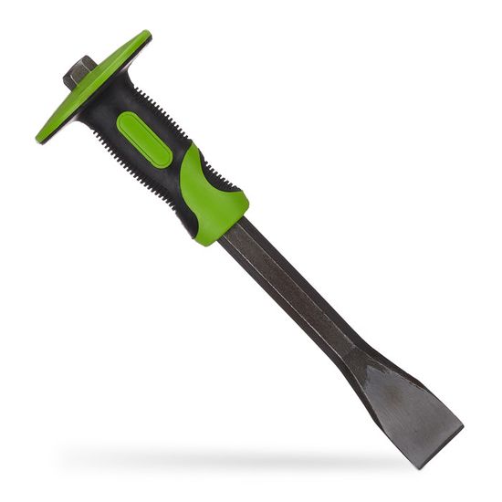 Relaxdays Burin plat avec protection, ciseau précis, 35 mm, acier ...