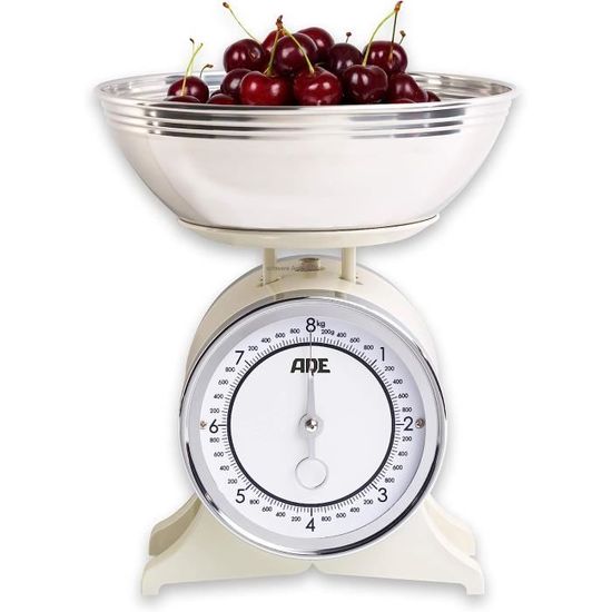Balance De Cuisine Mécanique De Style Rétro | Affichage Précis Jusqu'À 8 Kg | Balance Classique ...