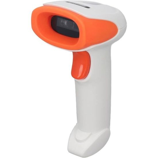 Scanner De Codes-Barres Sans Fil, Lecteur De Codes-Barres Portatif 2D, Pistolet Pour Magasin ...