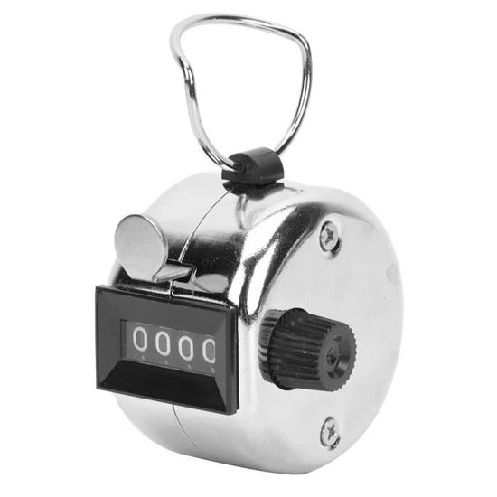 Compteur de pointage manuel - BERM - Argent - Alliage d'aluminium ...