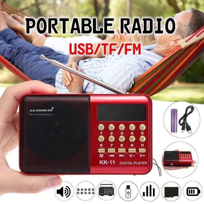 Pas de bluetooth - Radio Portable Hifi AM FM, haut-parleur Bluetooth ...