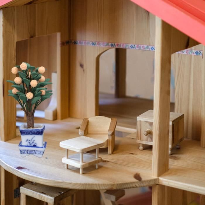 Atyhao Mini oranger pour maison de poupée Mini Décor D'oranger Vif pour ...