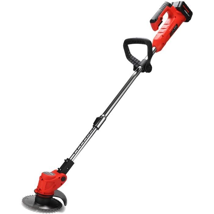 Coupe-Bordures Électrique sans Fil Rechargeable 21 V 5,9 Pouces, avec 2 Batteries et Chargeur ...