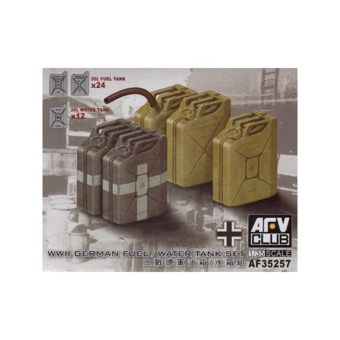 AFV CLUB - Maquette German Fuel / Water Tank Set Afv Club 35257 1/35ème ...