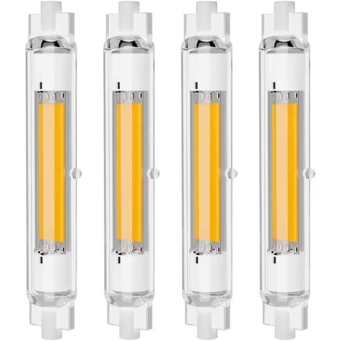 Ampoule R7S Led 118Mm Dimmable 30W, R7S Led Lampe À Intensité Variable ...