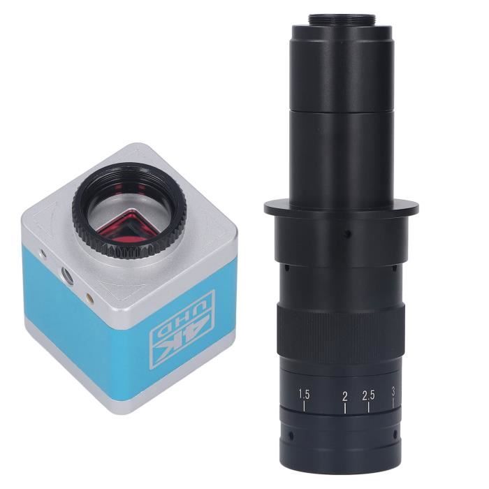 Microscope vidéo industriel 4K CIKONIELF - Objectif 180X - Double ...