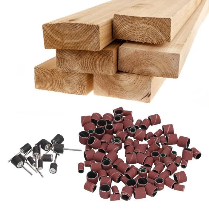 Bande Abrasive - DILWE - Ponceuse à Tambour - 132 Pièces - 120 Bandes ...