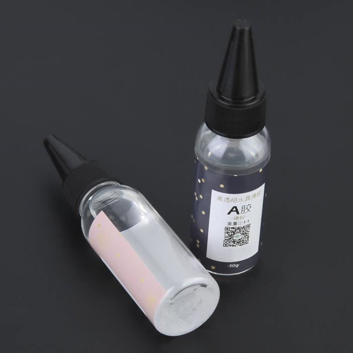 Fafeicy Colle cristal transparente Colle en Cristal Transparente Élevée ...