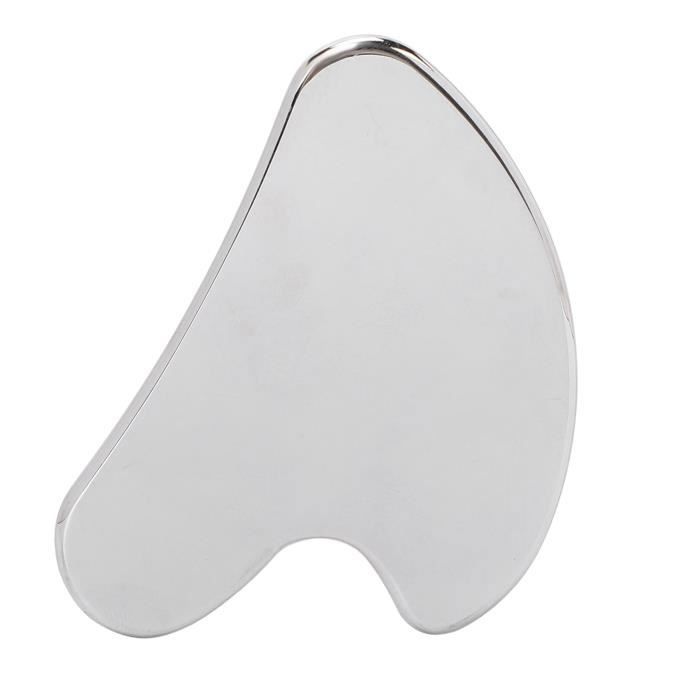 Outil de Massage - MINIFINKER - Planche Gua Sha - Acier Inoxydable 304 ...