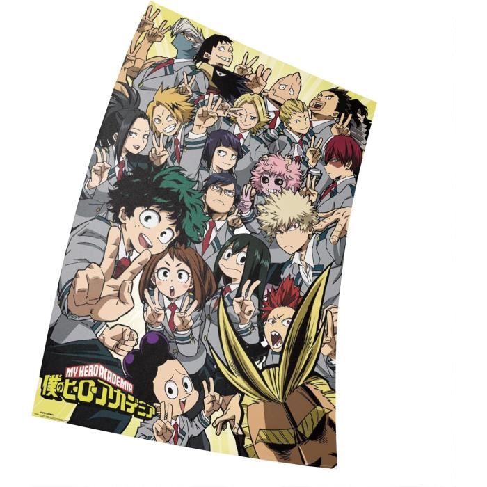 My Hero Academia,Compilation Scolaireaffiche Taille 30 Cm X 46 Cm ...
