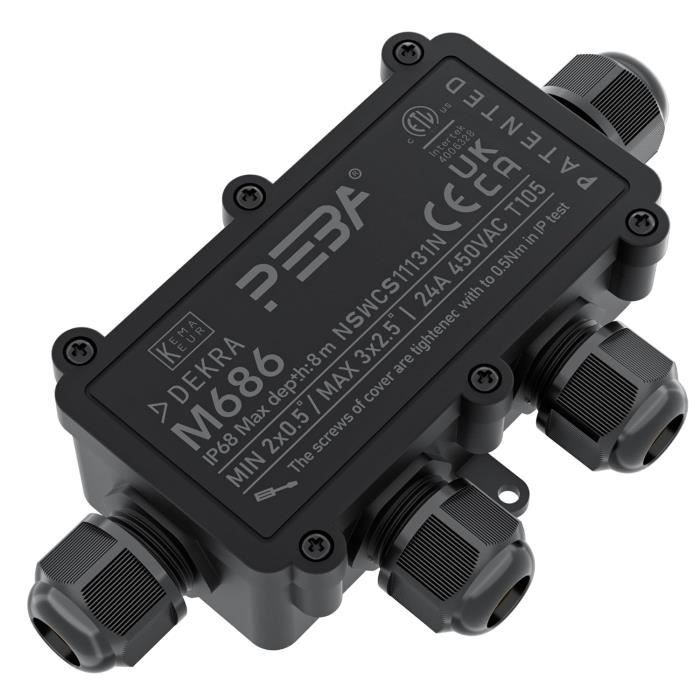 PEBA Boîte de dérivation étanche IP68 - Etanche Boîte de Jonction ...