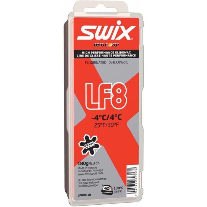 SWIX - Entretien Ski - FART LF8 180g -4 / 4 Rouge - Cdiscount Sport