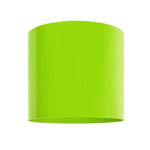 UZIBUZI-Abat-jour cylindre métal cylindre vert 1 ampoule E27 Style: pop ...