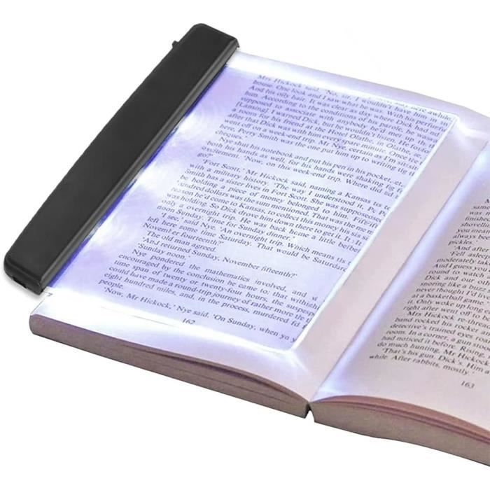 Lampe De Lecture, 4.5V Plaque Plate Livre Lumière Panneau De Lampe De Lecture À Led Protection ...