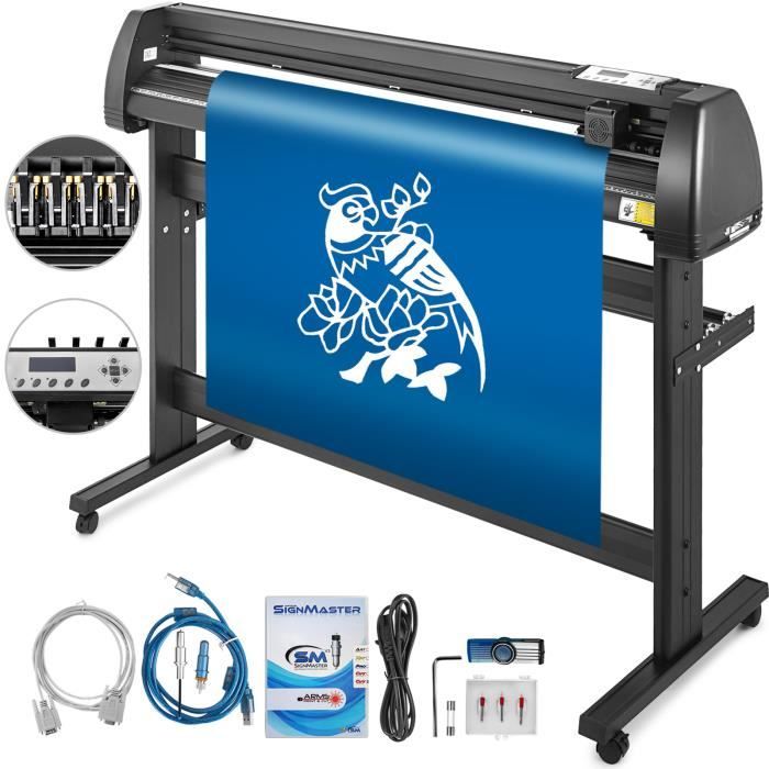 Vinyle Plotter de Découpe - VEVOR - 1350mm - Traceur de Découpe Logiciel Signmaster - Cdiscount ...