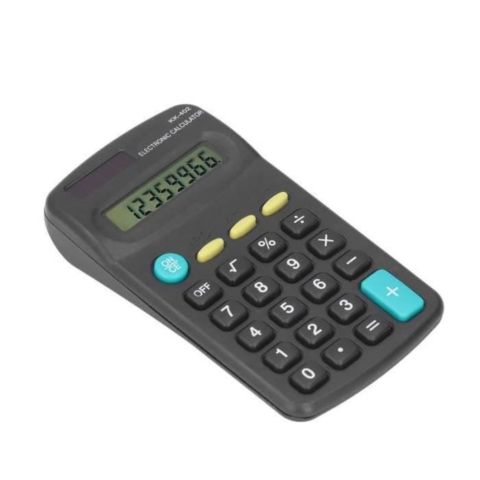 Cikonielf mini calculatrice portable Mini calculatrice calculatrice de ...