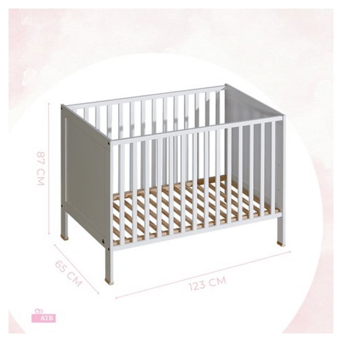 Lit bébé 120x60 2en1 Basic - Cdiscount Puériculture & Eveil bébé