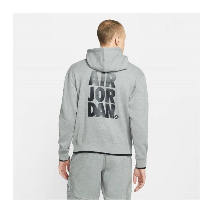 Sweat - NIKE - Air Jordan Jumpman Classics - Gris - Manches longues ...
