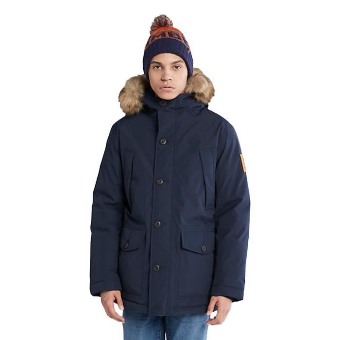 Veste Timberland a Capuche Scar Ridge Parka Dryvent Marine Cdiscount Pret a Porter