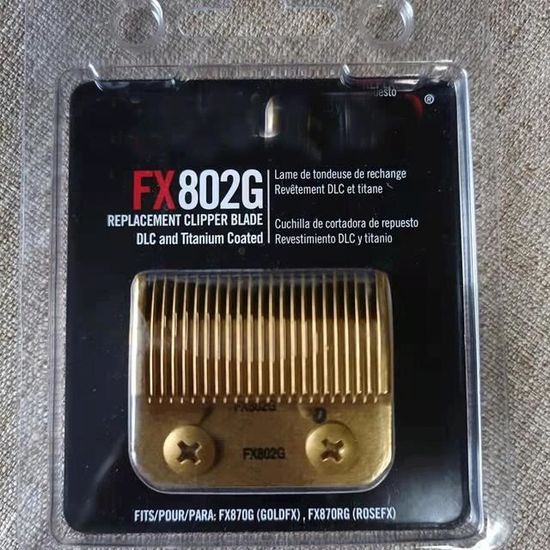 Pour FX 802G Lame de tondeuse pour Babyliss FX 8700-787, remplacement en acier inoxydable, pour ...