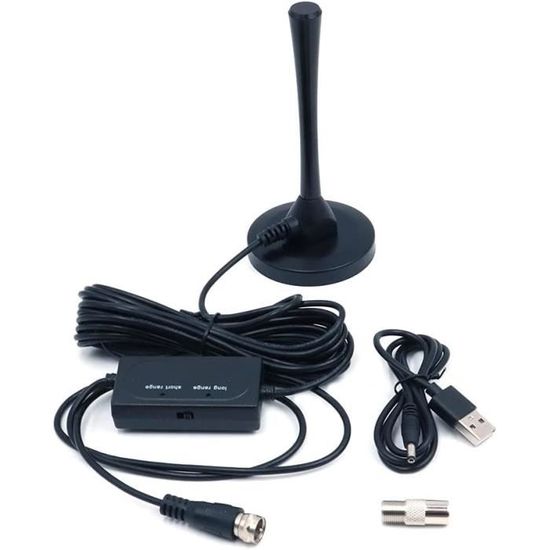 Antenne TV numérique HD 1080p avec amplificateur A385 - Cdiscount TV ...