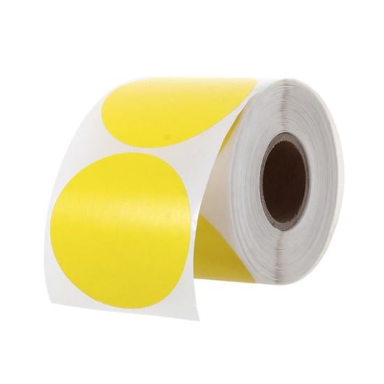 Gommette,Étiquette autocollante thermique circulaire, 50mm, auto ...