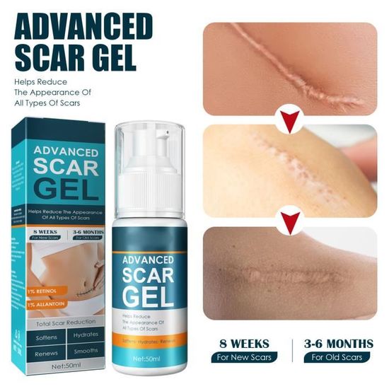 Crème Cicatricielle Crème Anti-Cicatrices Gel Réparateur Pour Les ...
