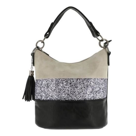 Sac à main - Gallantry - Etrame - Bandoulière - Paillettes multicolores ...
