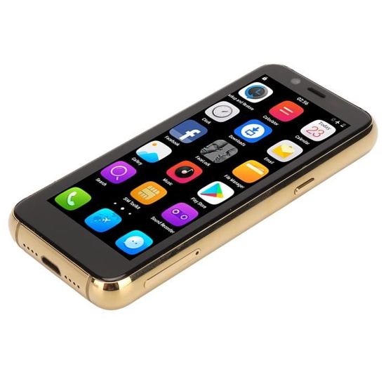 TMISHION Mini Smartphone 8MP Mini Smartphone 3 Go 32 Go Reconnaissance ...