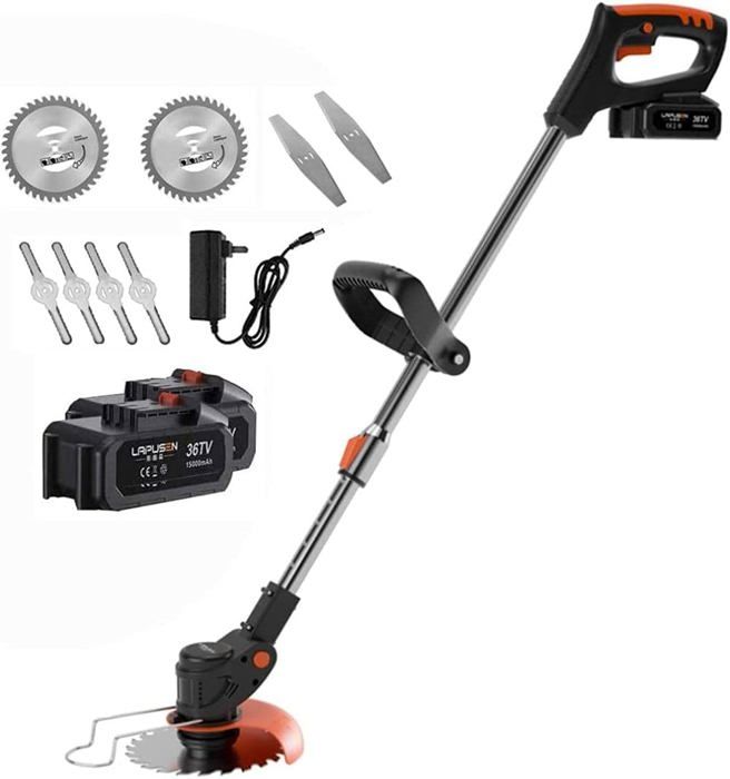 Coupe-Bordures sans Fil Coupe-Bordure électrique portatif 21 V léger désherbant avec Batterie ...