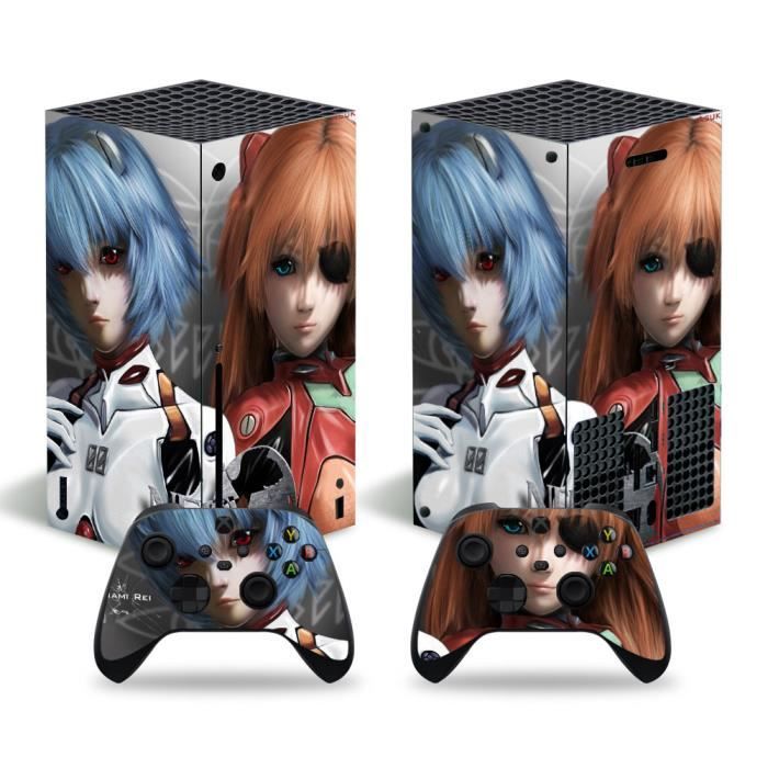 Série TNX-2535 - For Xbox Series X Anime EVA Girls PVC Skin Vinyl ...